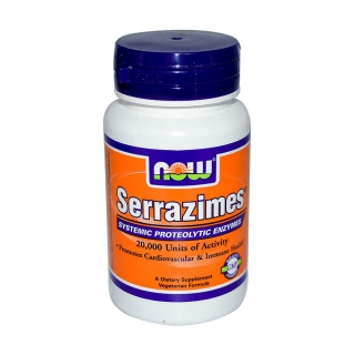 Now Foods Serrazimes(30粒)(Serrazimes) _说明书_作用_效果_价格_方舟健客网上药店
