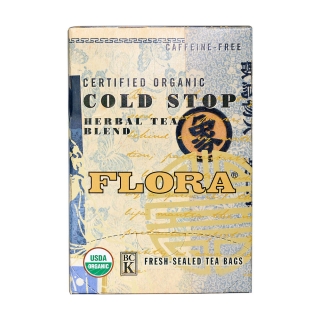 Flora Certified Organic Cold Stop Tea(128.4g) (Certified Organic Cold Stop Tea) _说明书_作用_效果_价格_方舟 ...