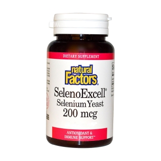 Natural Factors SelenoExcell Selenium Yeast(SelenoExcell Selenium Yeast ...