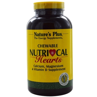 Natures Plus Nutri-Cal Hearts Chewable 100片(Nutri-Cal Hearts Chewable ...