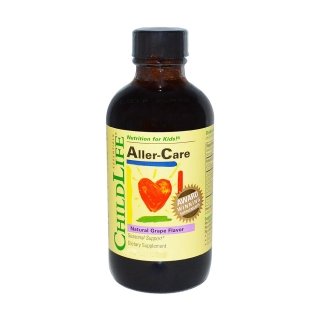 ChildLife Aller-Care 天然葡萄味必需营养素 2 oz(57ml)(Aller-Care 天然葡萄味必需营养素) _说明书 ...