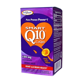 Enzymatic Therapy SamrtQ10 辅酶Q10 橙奶油味 100毫克(90片)(SamrtQ10 辅酶Q10) _说明书 ...