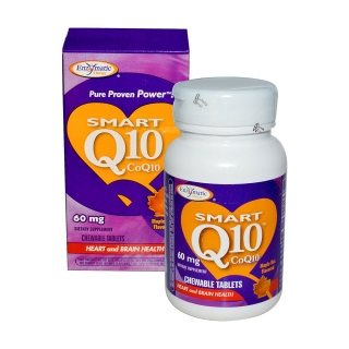 Enzymatic Therapy SamrtQ10 辅酶Q10 枫坚果风味 60毫克(30片)(SamrtQ10 辅酶Q10) _说明书 ...
