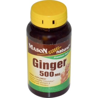 Mason Vitamins Ginger(500毫克 100粒)(Ginger) _说明书_作用_效果_价格_方舟健客网上药店