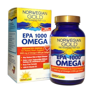 Renew Life Norwegian Gold EPA 1000 Omega 90粒(Norwegian Gold EPA 1000 ...