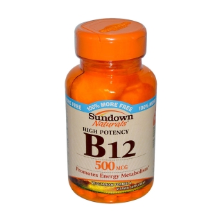 Rexall Sundown Naturals B-12(高效力 500毫克 200片装)(B-12) _说明书_作用_效果_价格_方舟健客网上药店