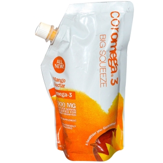 Coromega Big Squeeze Lemon Nectar 17 oz (482g)(Big Squeeze Lemon Nectar ...