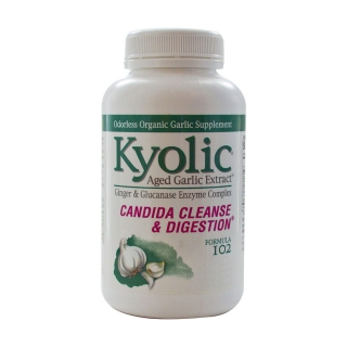 Wakunaga - Kyolic 陈年大蒜提取物 Candida Cleanse(250粒)(陈年大蒜提取物 Candida Cleanse ...