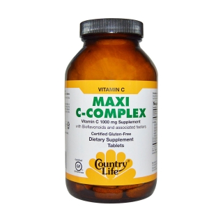Country Life Maxi C-Complex Tablets(120片)(Maxi C-Complex Tablets) _说明书 ...