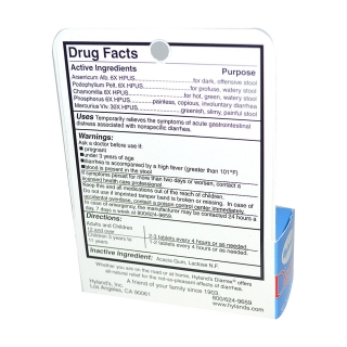 Hyland's Diarrex(120片)(Diarrex) _说明书_作用_效果_价格_方舟健客网上药店