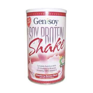 GeniSoy Products 大豆蛋白奶昔(草莓香蕉味 630g)(大豆蛋白奶昔) _说明书_作用_效果_价格_方舟健客网上药店