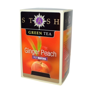 Stash Tea Ginger Peach Green Tea(6包)(Ginger Peach Green Tea) _说明书_作用_效果 ...