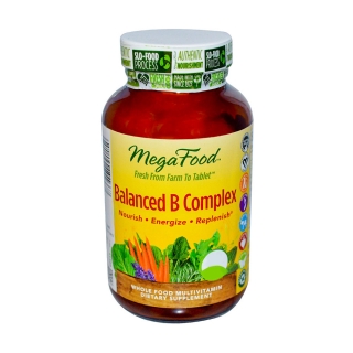 MegaFood Balanced B Complex(120片)(Balanced B Complex) _说明书_作用_效果_价格_方舟健 ...