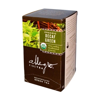 Allegro Fine Tea Organic Decaf Green Tea(10包)(Organic Decaf Green Tea ...