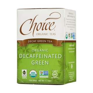 Choice Organic Teas Decaffeinated Green(24包)(Decaffeinated Green) _说明书 ...