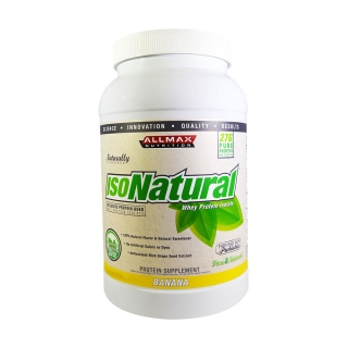 ALLMAX Nutrition IsoNatural Banana(300g)(IsoNatural Banana) _说明书_作用_效果 ...