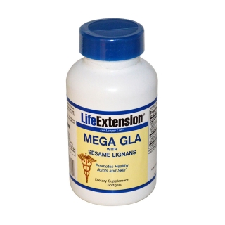 Life Extension Mega GLA软胶囊(含芝麻木质素 150粒)(Mega GLA软胶囊) _说明书_作用_效果_价格_方舟健客网上药店