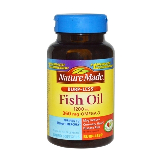 Nature Made Fish Oil Omega-3(Burp-Less 60粒)(Fish Oil Omega-3) _说明书_作用 ...