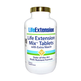 Life Extension Mix Tablets(With Extra Niacin 315片)(Mix Tablets) _说明书_作用 ...