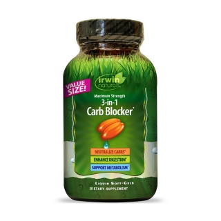 Irwin Naturals 3-in-1 Carb Blocker(最大强度 150粒)(3-in-1 Carb Blocker) _说明书 ...