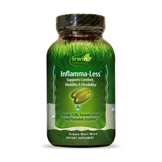 Irwin Naturals Inflamma-Less液态软胶囊(160粒)(Inflamma-Less液态软胶囊) _说明书_作用_效果 ...