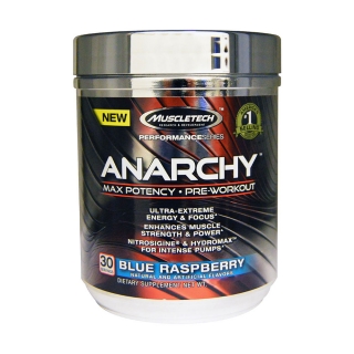 Muscletech Anarchy Max Potency(双效 蓝树莓味 753克)(Anarchy Max Potency) _说明书 ...