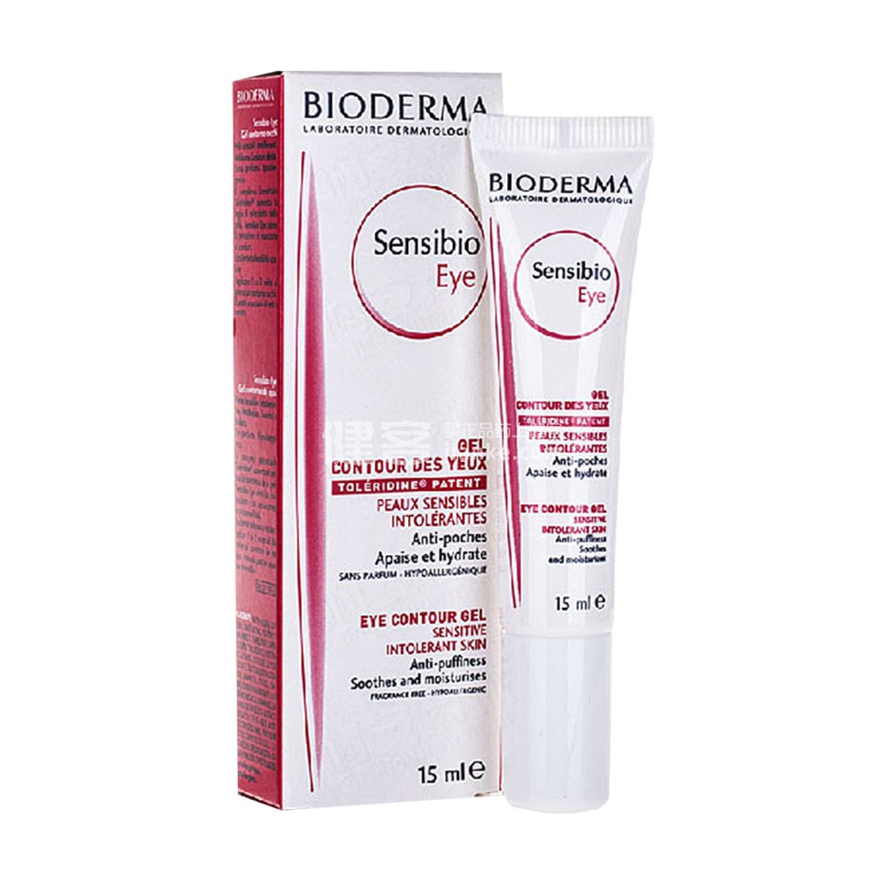 Bioderma贝德玛舒妍修护眼部啫喱 舒妍修护眼部啫喱 说明书 作用 效果 价格 方舟健客网