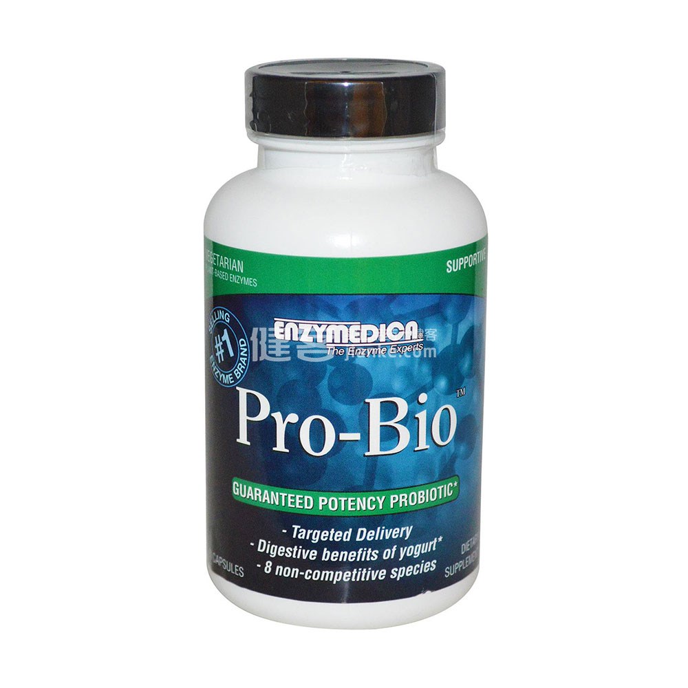Enzymedica Pro-Bio 保证能效益生菌(Pro-Bio 保证能效益生菌) _说明书_作用_效果_价格_方舟健客网上药店