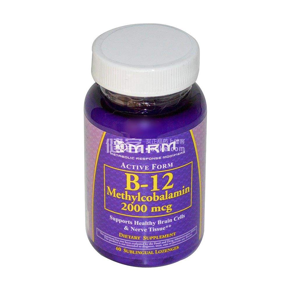 MRM B-12 Methylcobalamin(B-12 Methylcobalamin) _说明书_作用_效果_价格_方舟健客网上药店