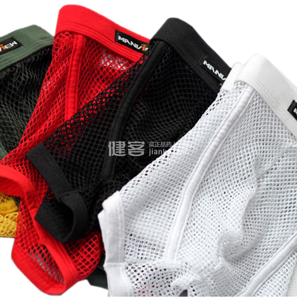 xise 透气大网眼透明男士情趣内裤(白色 XL码)(透气大网眼透明男士情趣内裤) _说明书_作用_效果_价格_方舟健客网上药店