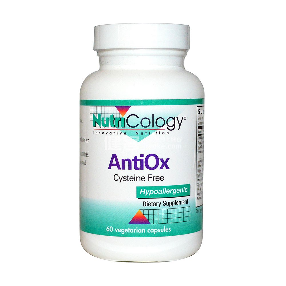 Nutricology AntiOx(60粒)(Nutricology AntiOx) _说明书_作用_效果_价格_方舟健客网上药店
