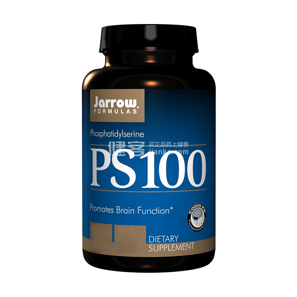 Jarrow Formulas PS-100 磷脂酰丝氨酸(100毫克 120粒)(PS-100 磷脂酰丝氨酸) _说明书_作用_效果_价格 ...