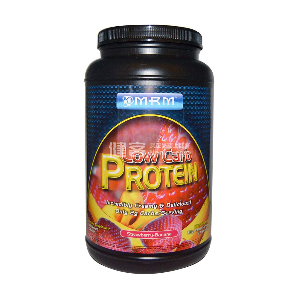 MRM Low Carb Protein Strawberry-Banana 1000克(Low Carb Protein ...