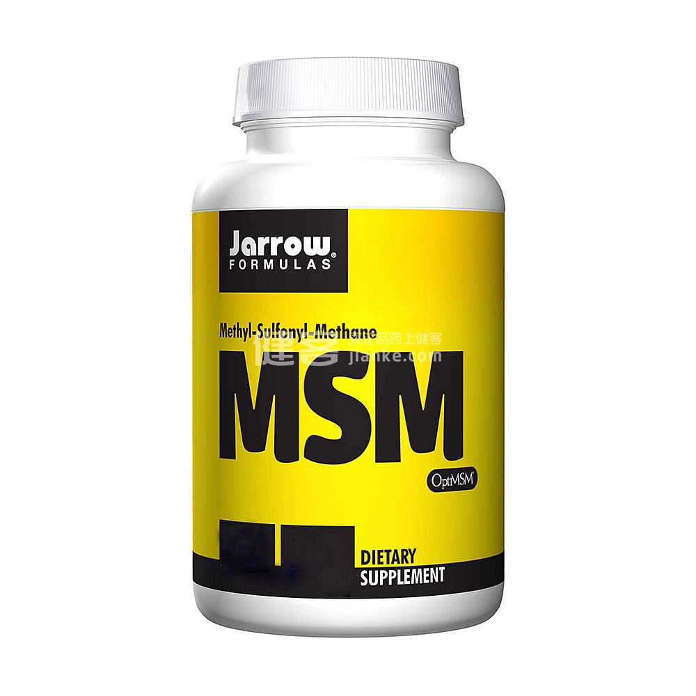 Jarrow Formulas MSM(1000毫克 120粒)(MSM) _说明书_作用_效果_价格_方舟健客网上药店