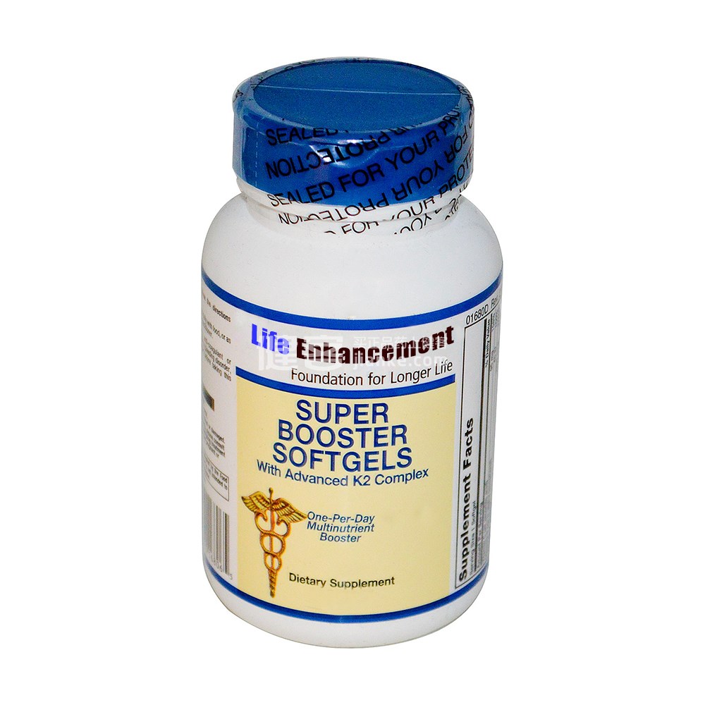 Life Enhancement Super Booster Softgels 100粒(Super Booster Softgels ...
