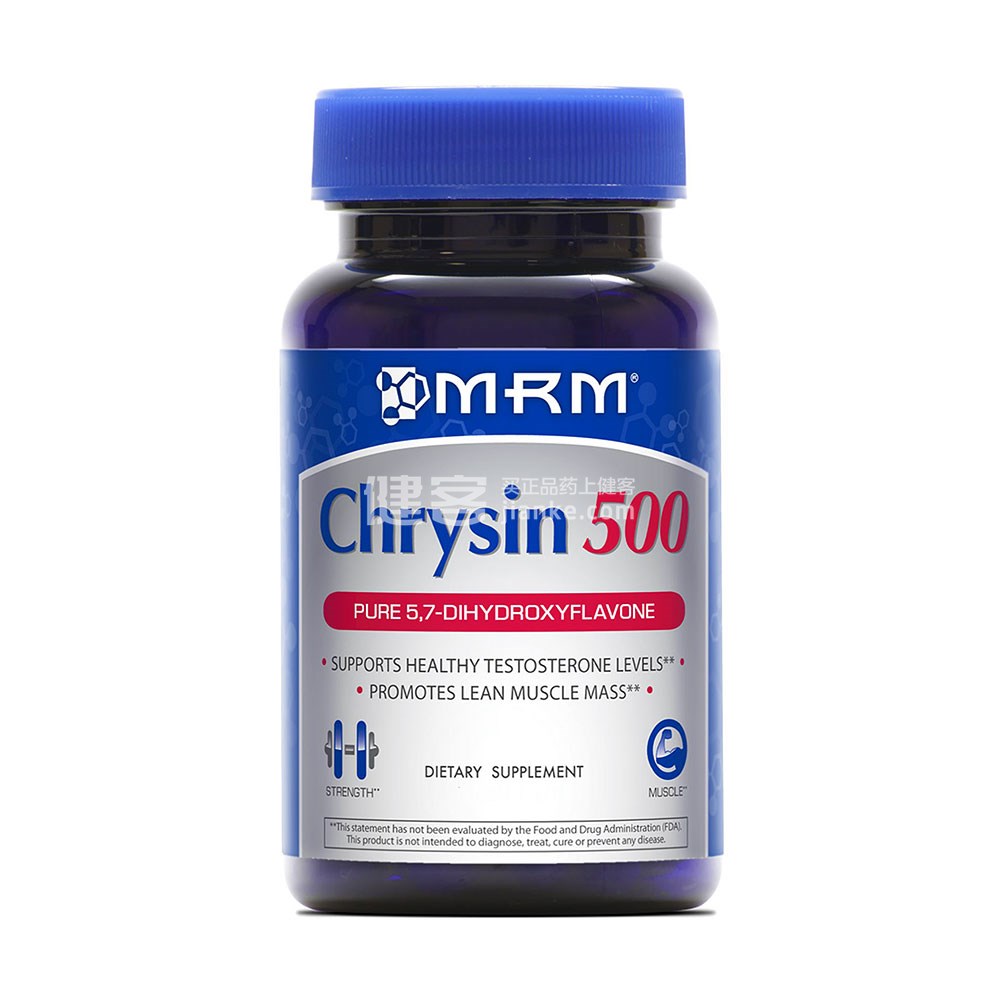 MRM Chrysin 500 (120 Capsules)(Chrysin 500) _说明书_作用_效果_价格_方舟健客网上药店