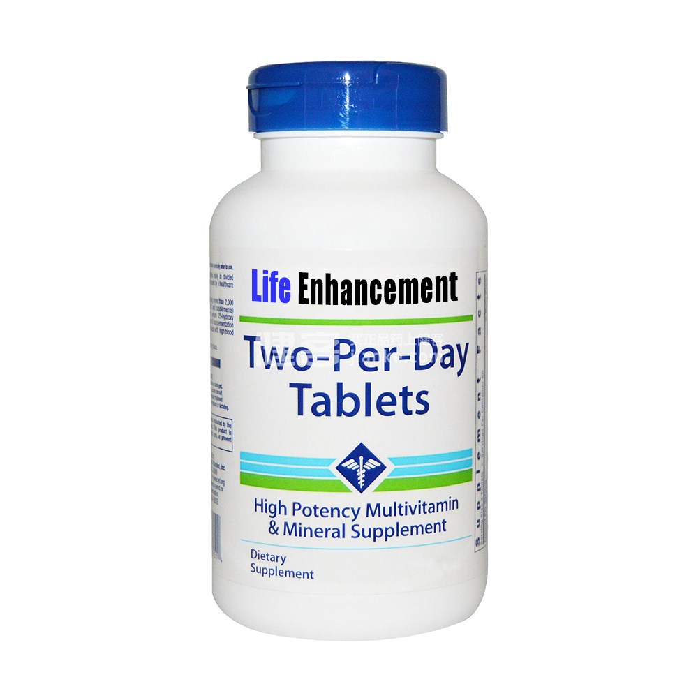 Life Enhancement Two-Per-Day Tablets(140片)(Two-Per-Day Tablets) _说明书_作用 ...