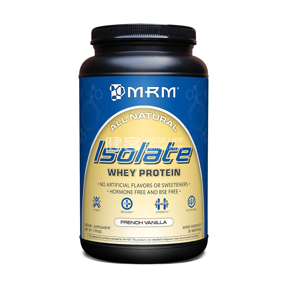 MRM Isolate Whey Protein French Vanilla 904g(Isolate Whey Protein ...