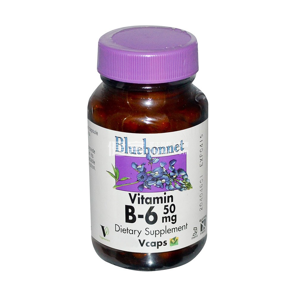 Bluebonnet Nutrition 维生素B6素食胶囊(180粒)(维生素B6素食胶囊) _说明书_作用_效果_价格_方舟健客网上药店