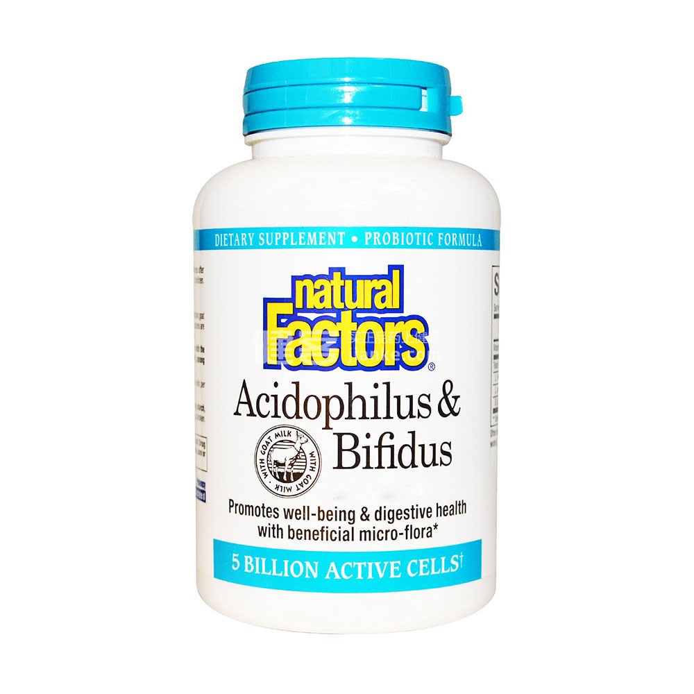 Natural Factors Bifidus 5 Billion Active Cells(Bifidus 5 Billion Active ...