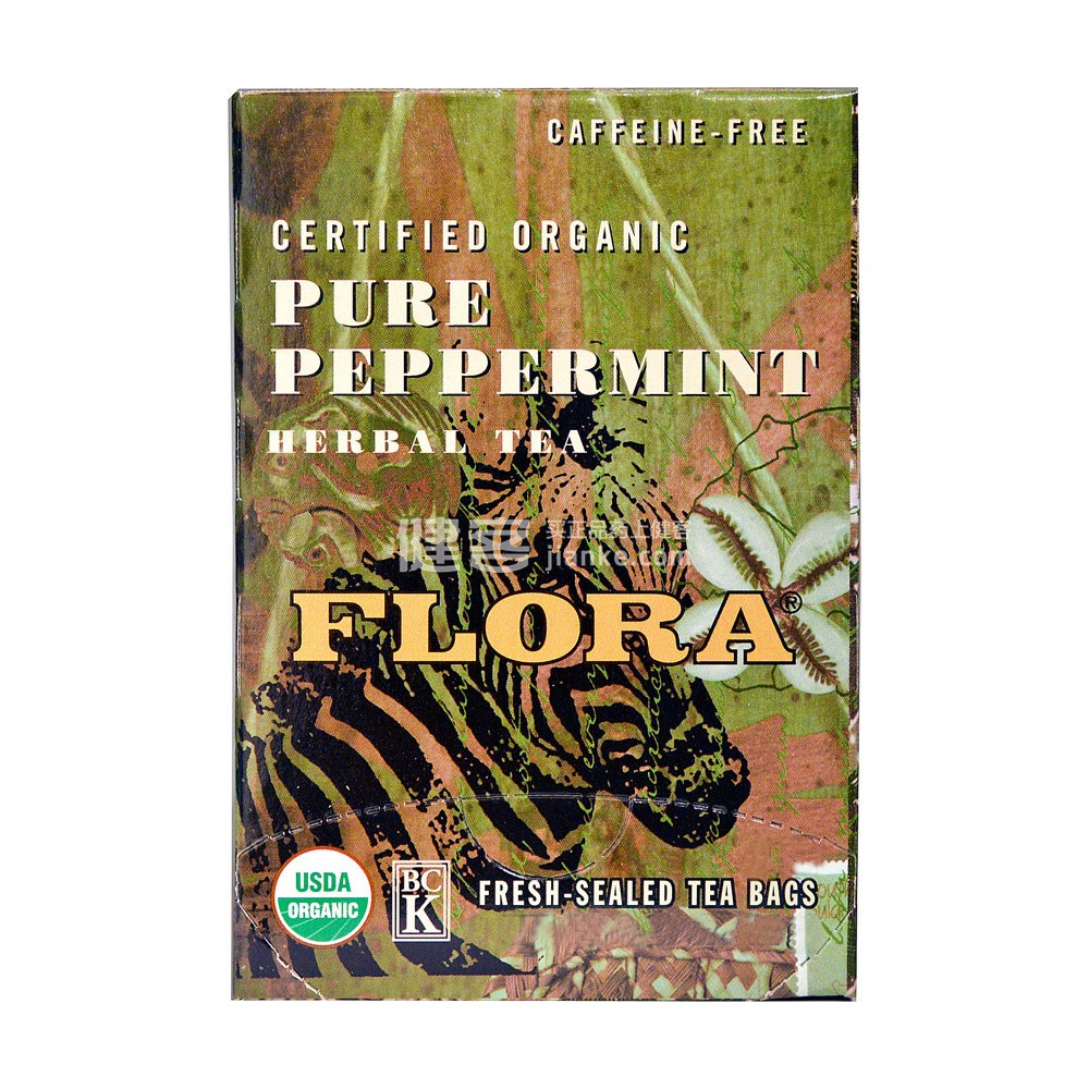 Flora Herbal Tea Pure Peppermint(无咖啡因 24g) (Herbal Tea Pure Peppermint) _说明书_作用_效果_价格_方舟健客网上药店