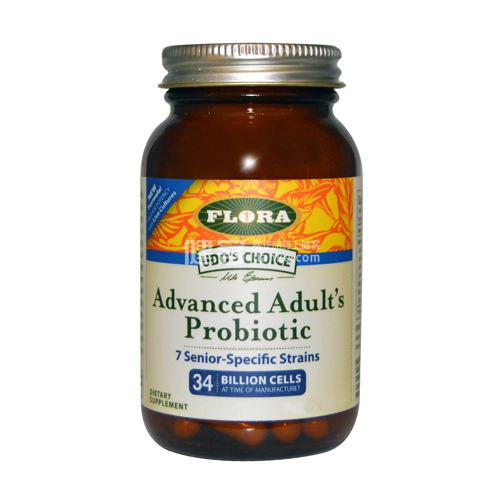 Flora Udo's Choice Advanced Adult's Probiotic(60粒) (Udo's Choice ...