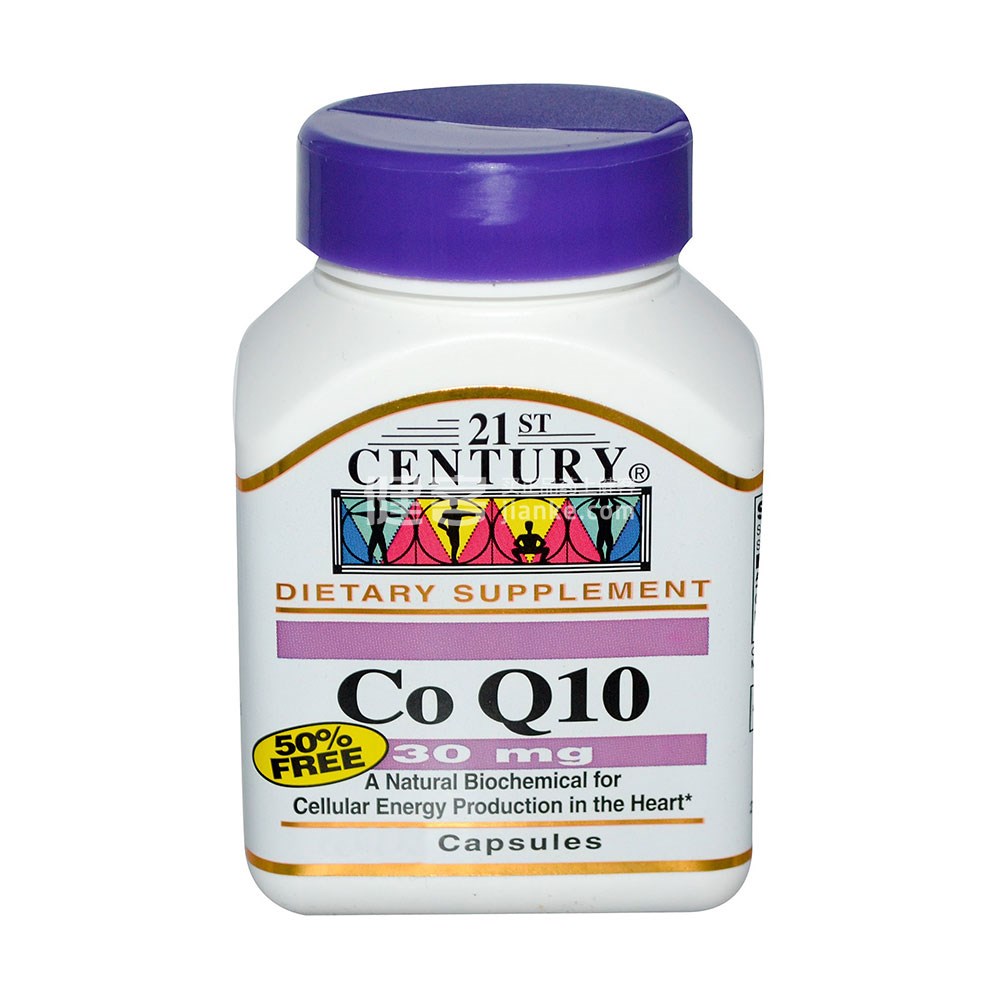 21st Century Health Care 辅酶Q10胶囊(90粒)(辅酶Q10胶囊) _说明书_作用_效果_价格_方舟健客网上药店