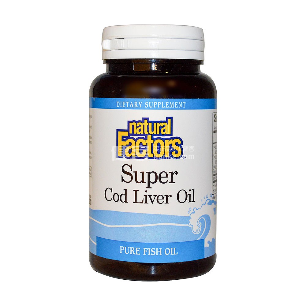 Natural Factors Cod Liver Oil 100粒装(Cod Liver Oil ) _说明书_作用_效果_价格_方舟健客网上药店