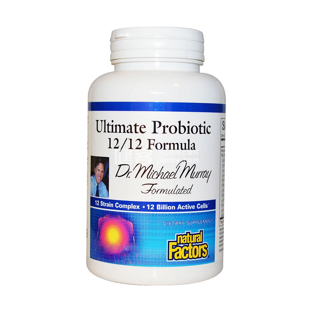 Natural Factors Ultimate Probiotic 12/12 Formula(Ultimate Probiotic 12/ ...