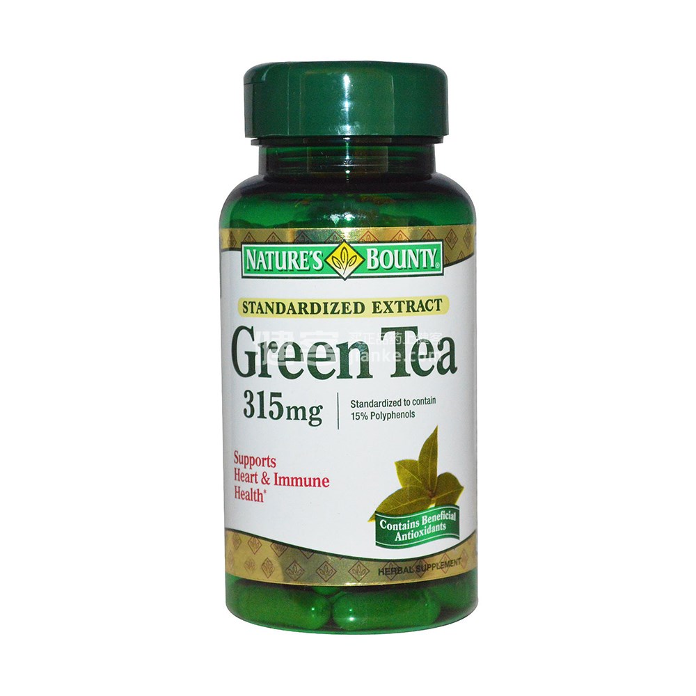 Natures Bounty Green Tea(315毫克 60粒)(Green Tea) _说明书_作用_效果_价格_方舟健客网上药店