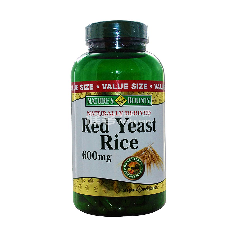 Natures Bounty Red Yeast Rice(600毫克 240粒)(Red Yeast Rice) _说明书_作用_效果_价格 ...