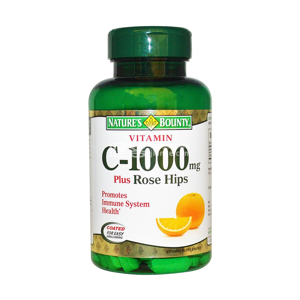 Natures Bounty Vitamin C Plus Rose(1000毫克 50粒)(Vitamin C Plus Rose) _说明 ...