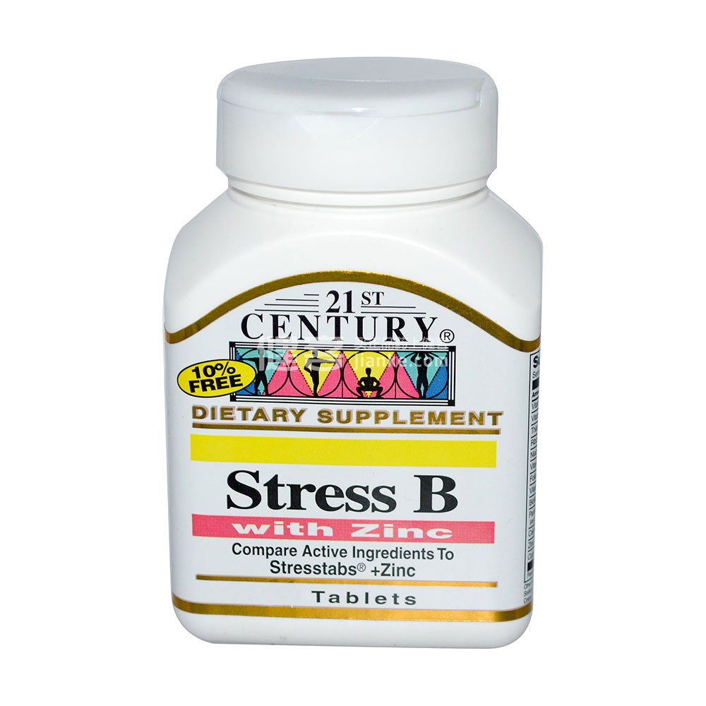 21st Century Health Care Stress B with Zinc(66片)(Stress B with Zinc ...