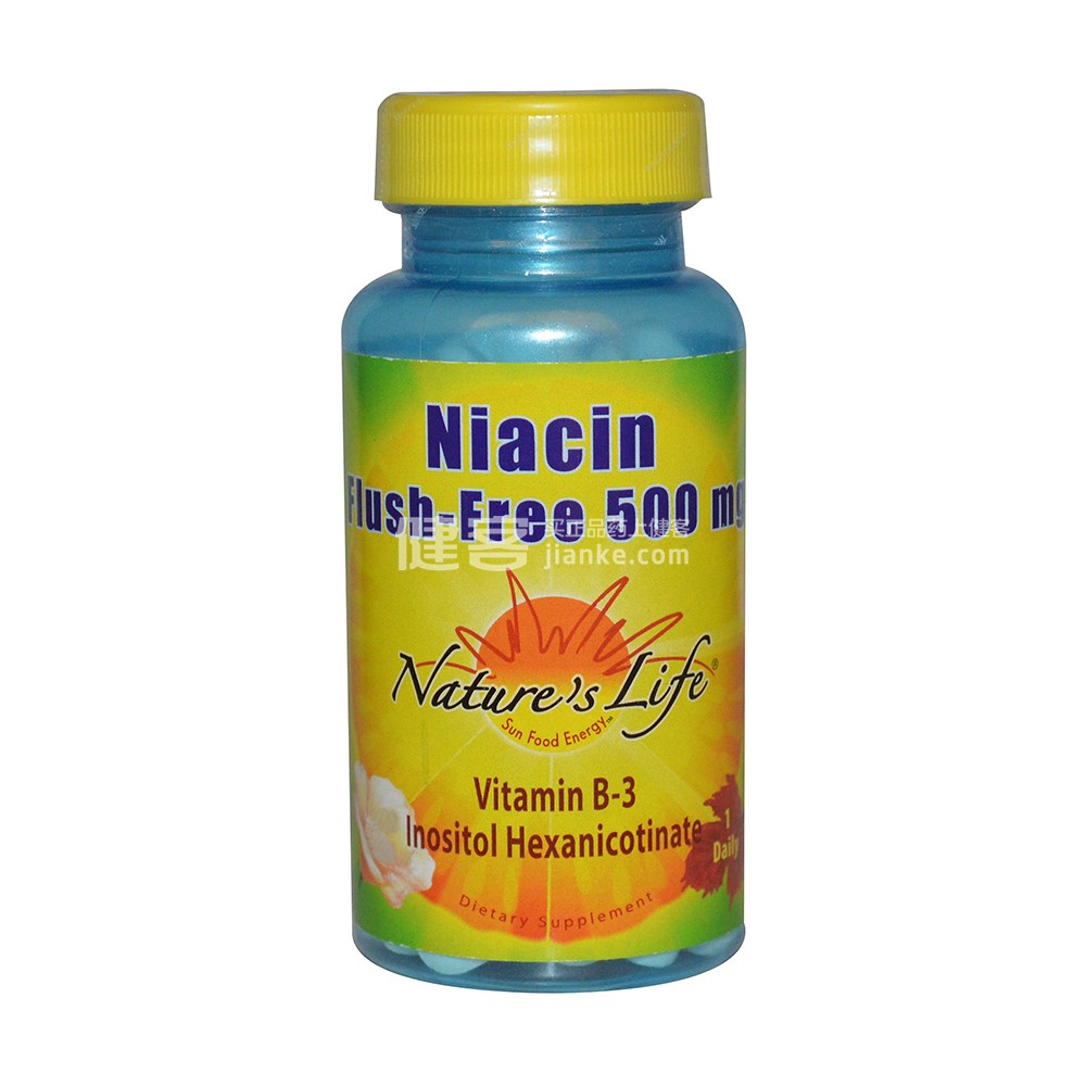 Natures Life Niacin Flush Free(500毫克 100片)(Niacin Flush Free) _说明书_作用 ...